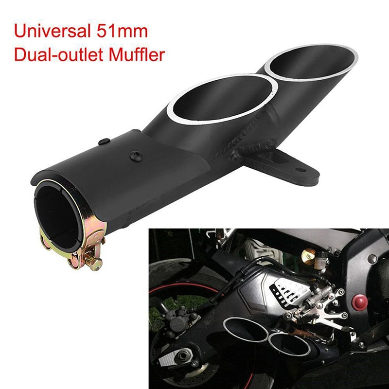 Universal Modified Motorcycle Exhaust Muffler Pipe... – Vicedeal