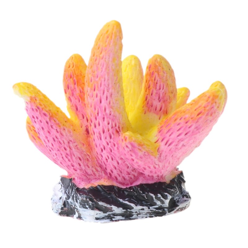 Colorful Resin Aquarium Artificial Coral Reef Deco... – Grandado