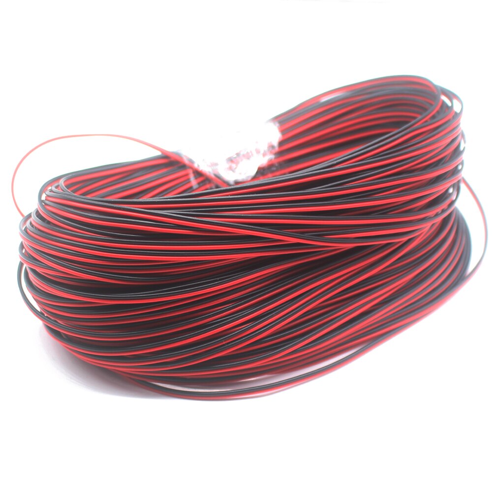 2pin Rood Zwart Kabel, Vertind Koper 22AWG, Pvc Ge... – Vicedeal