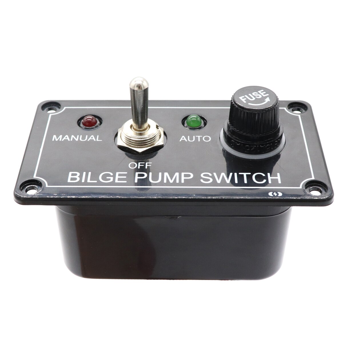 Sump Pump Float Switch Rocker Toggle Bilge Pump Switch Panel, DC 12V ...