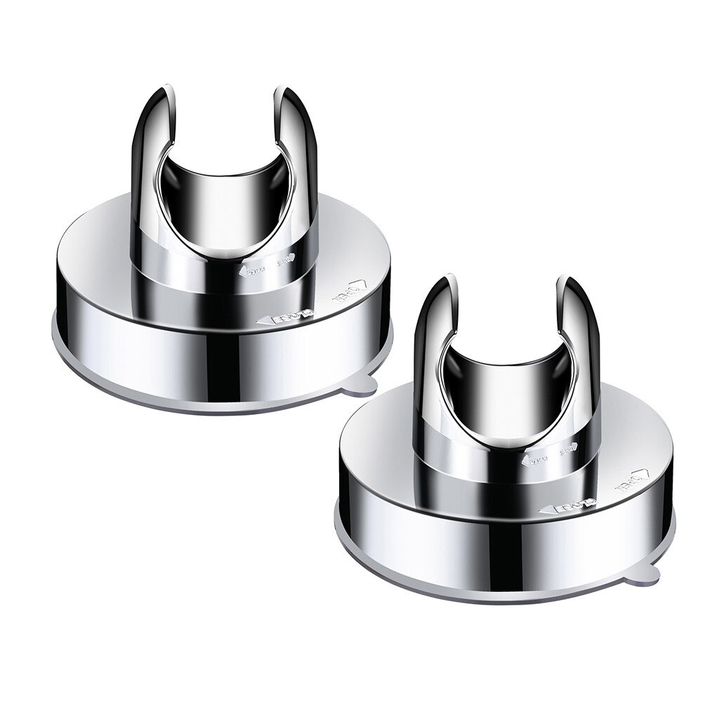 2 Stuks Zuignap Douchekop Beugel Holder Wall Mount... – Grandado