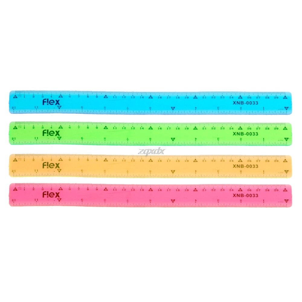 Soft Ruler multicolour student flexible ruler tape... – Grandado