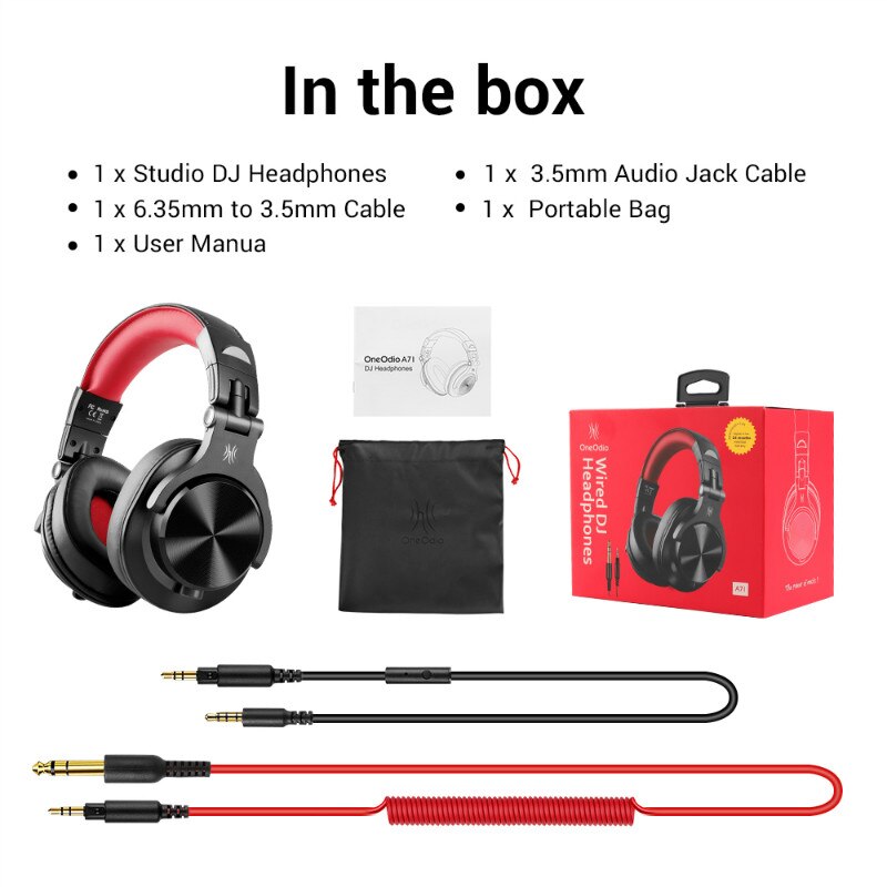 Oneodio A71 Wired Headphones For Computer Phone Wi... – Grandado