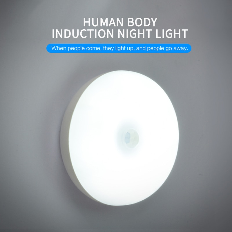 Automatische Usb Opladen Sensor Nachtlampje Adhesi... – Grandado