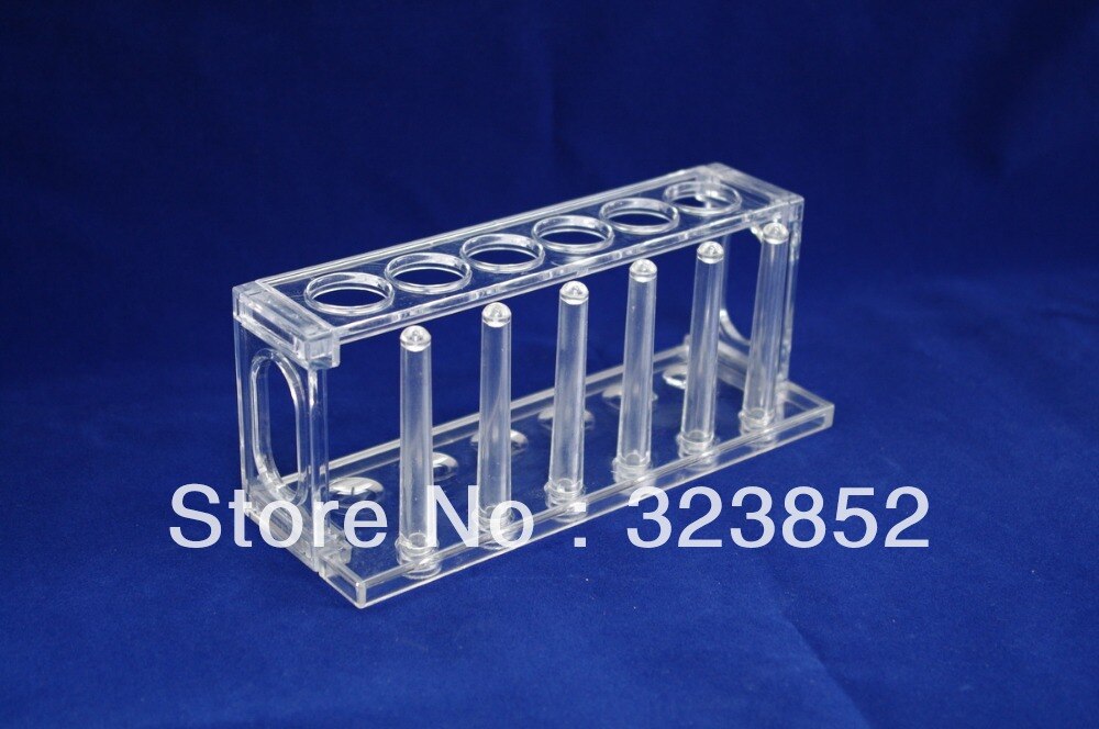 Lab transparent Acrylic Test Tube Rack with Drying... – Vicedeal