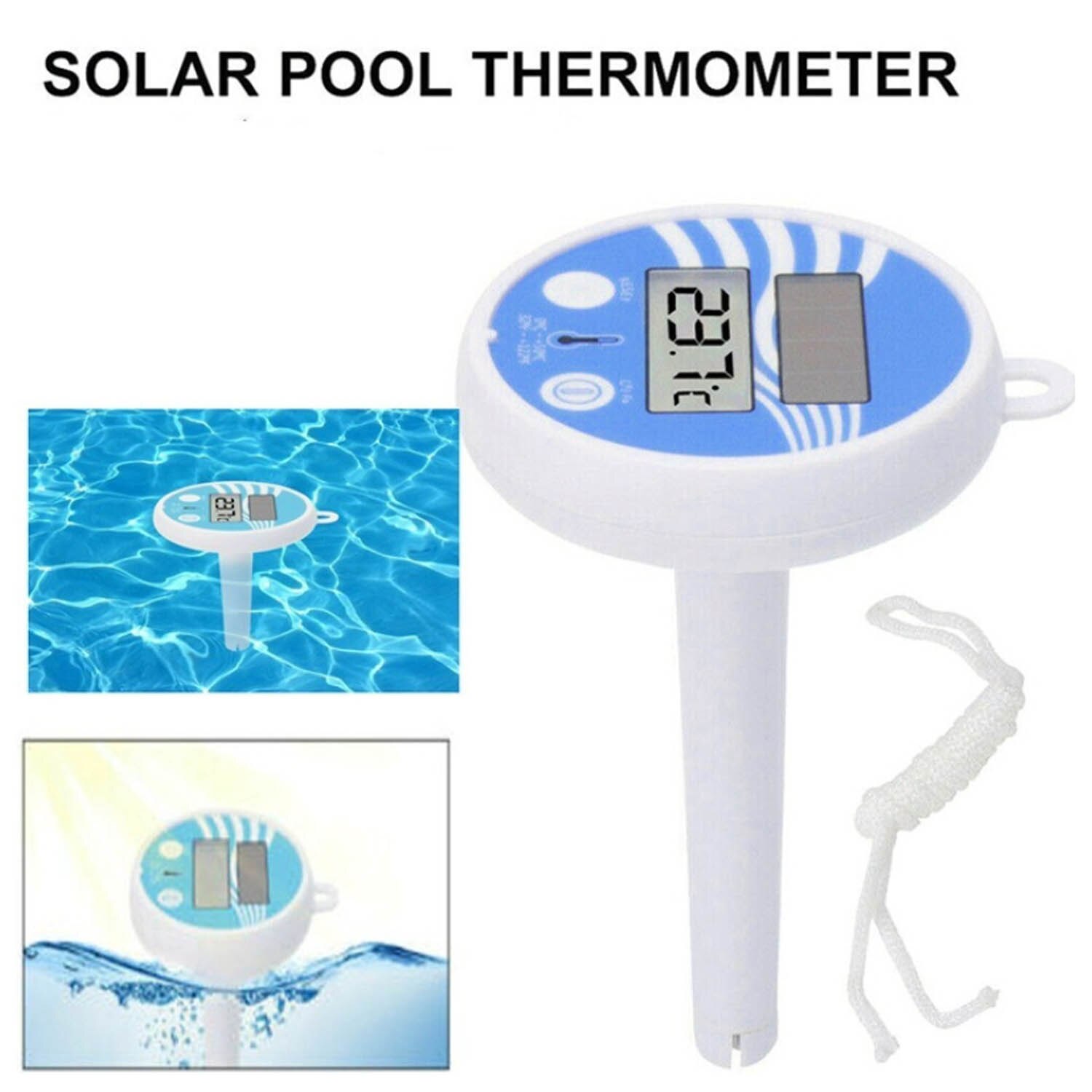 Solar Powered Digital Thermometer Accurate Water T... – Vicedeal