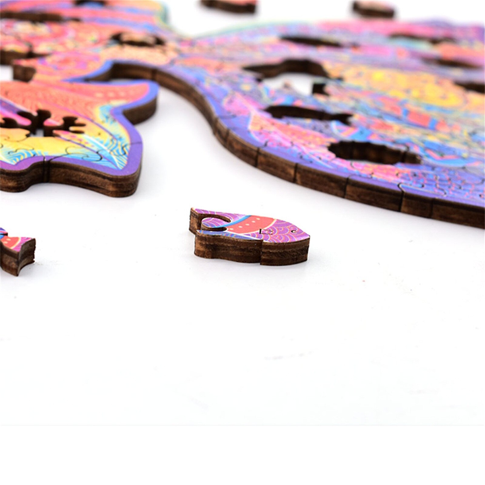 Houten Puzzel Unieke Vorm Stukken Dier Voor Volwas... – Vicedeal