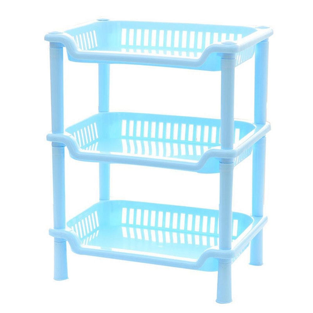 Plastic 3 Layers Bathroom Kitchen Corner Storage R... – Grandado