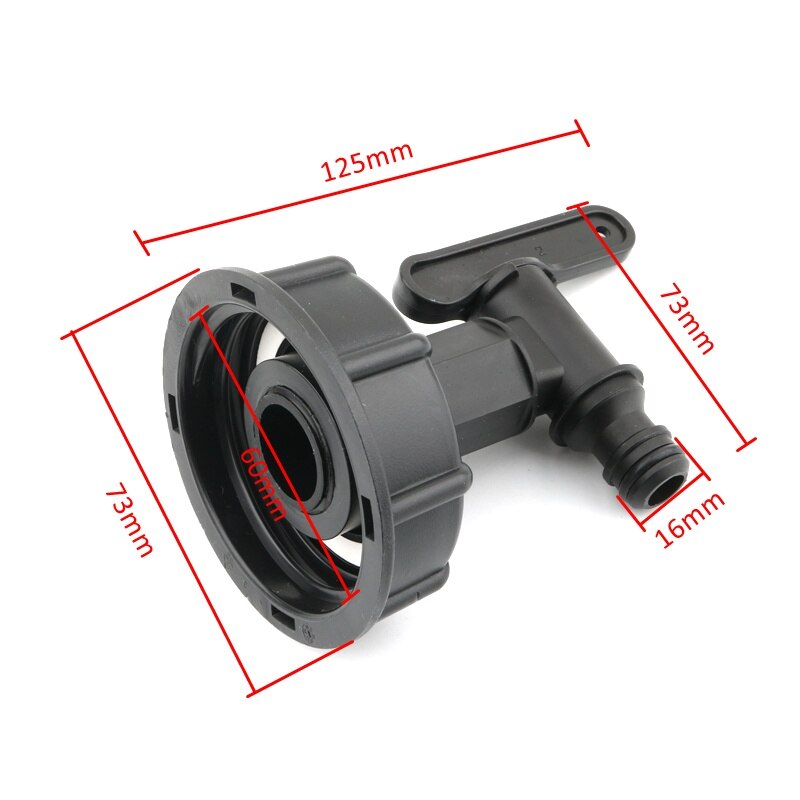 1000L 2 x 3/4" IBC Tank Tap 1/2"(15mm) Adapter Gar... – Grandado