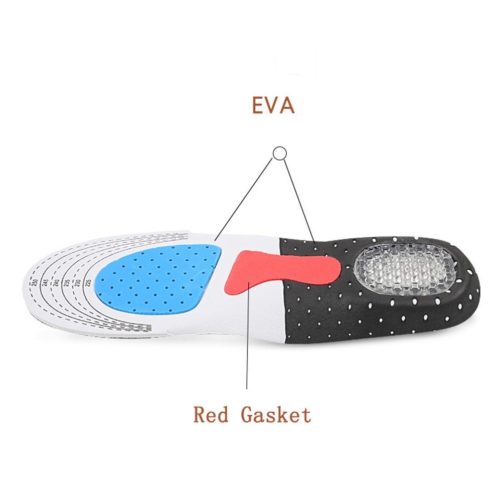 1 Pair Silicone Insoles for Shoes Insole Arch Supp... – Grandado