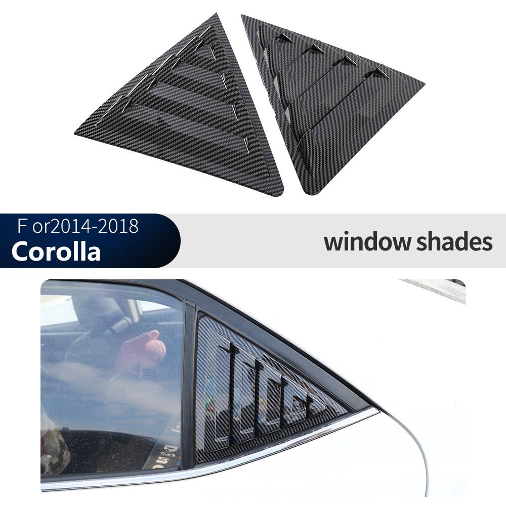 1 Paar Side Vent Window Scoop Louvre Cover Trim Ca... – Grandado