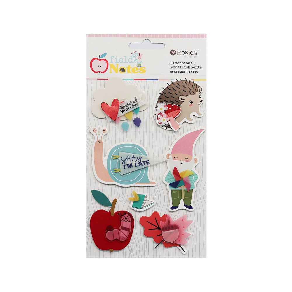 CRZCrafter Dimensional 3D Stickers Paper & Plastic... – Grandado