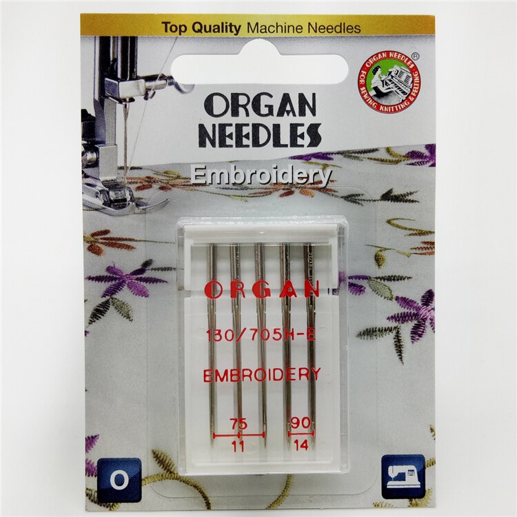 5pcs/pack ORGAN Embroidery Needles for Home Sewing... – Grandado