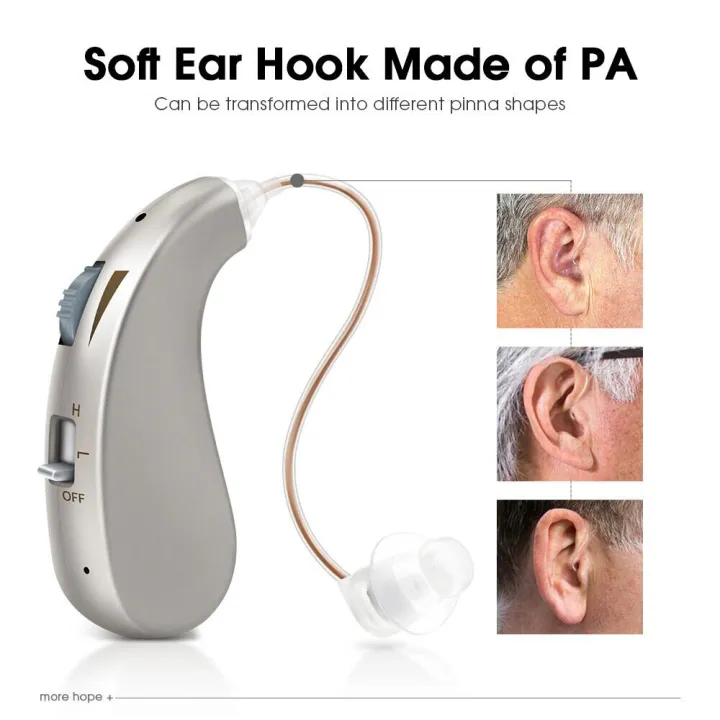 Audífonos digitales recargables para sordera, ampl... – Grandado