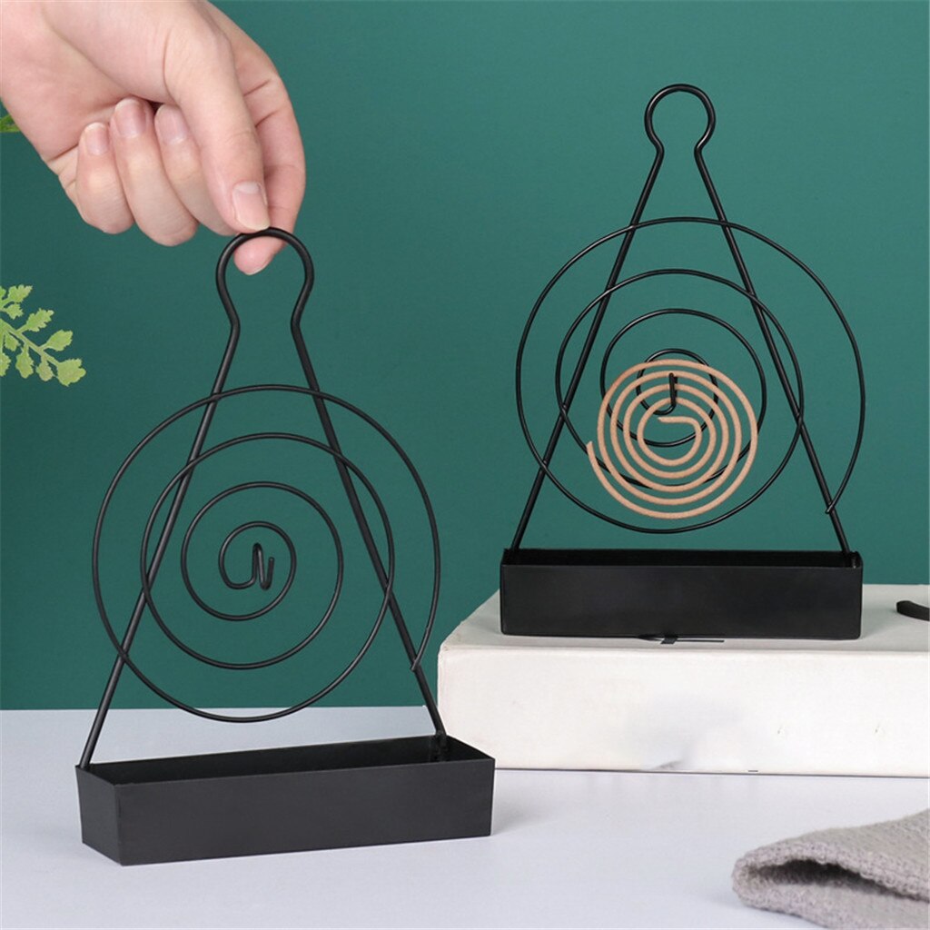 Nordic Retro Iron Insect Mosquito Coil Holder Inno... – Grandado
