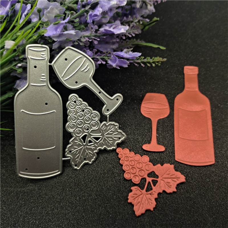 Plantilla de corte de Metal para botella de vino, ... – Grandado