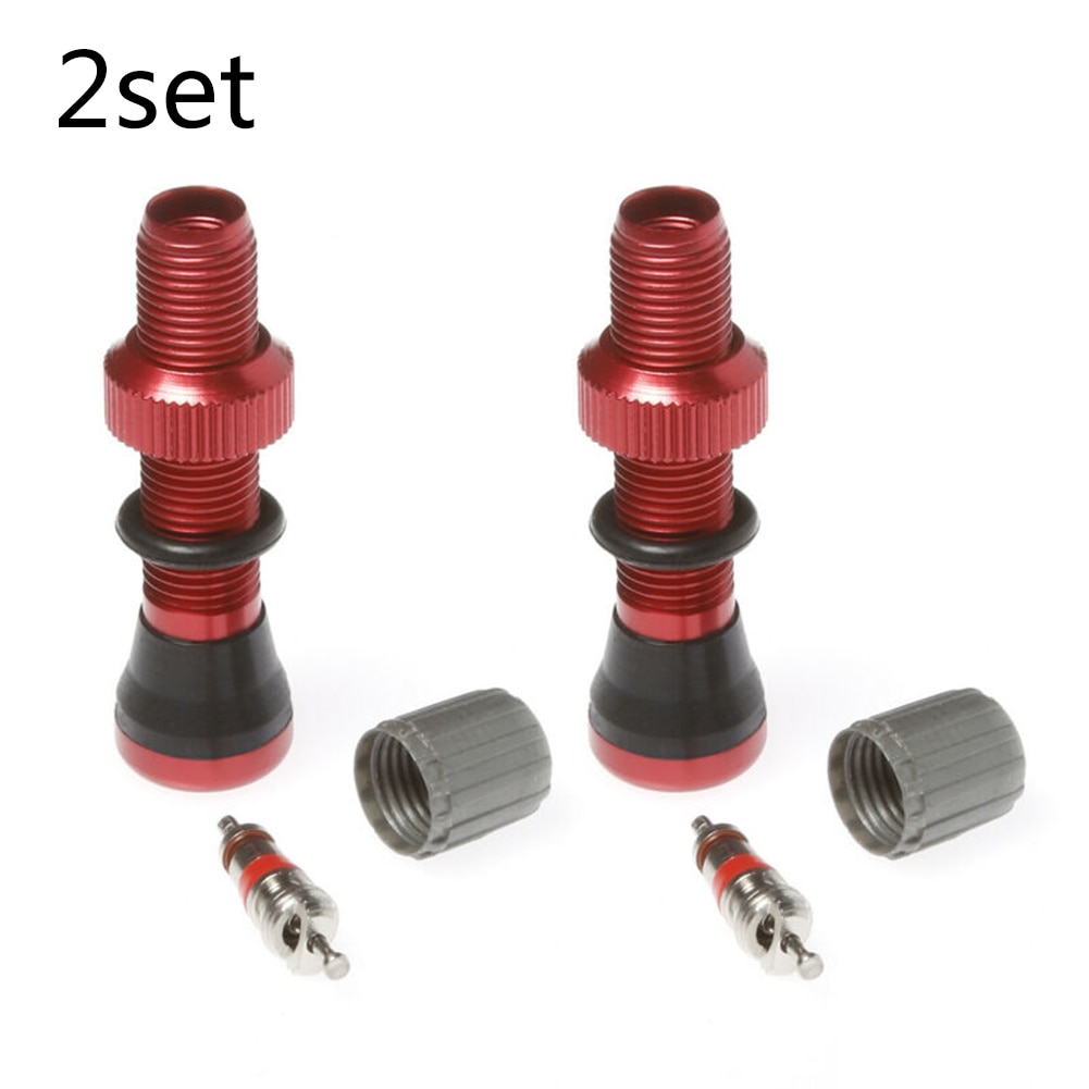 2 set 40mm tubeless us ventil lätt precisionsgänga... – Vicedeal