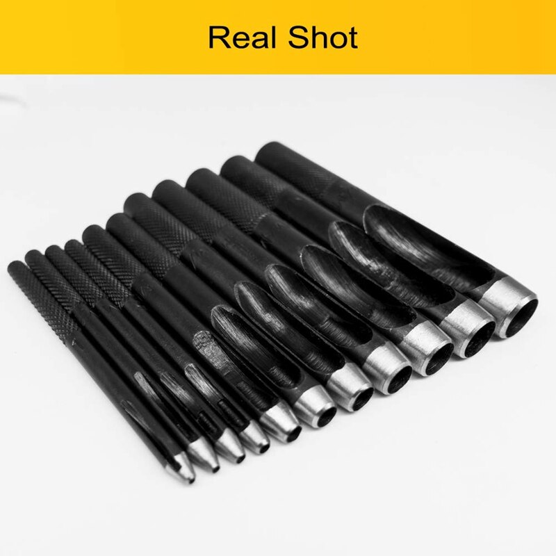 11 Uds juego de perforadoras de agujero redondo pa... – Grandado