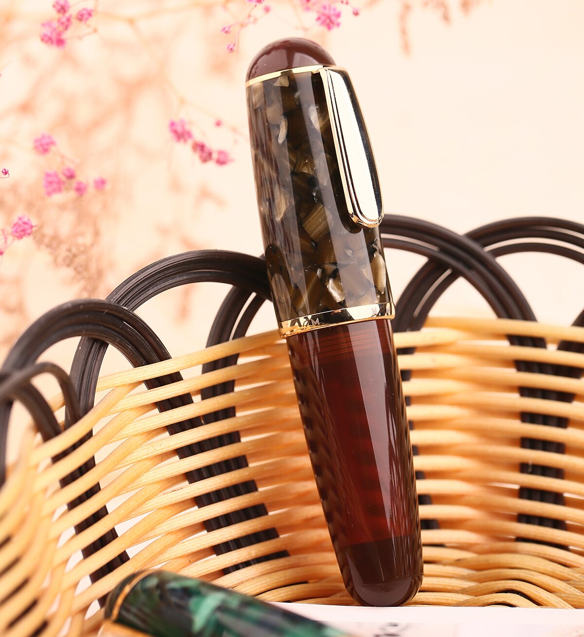 MOONMAN Q1 / MAJOHN Acrylic Mini Fountain Pen Resi... – Grandado