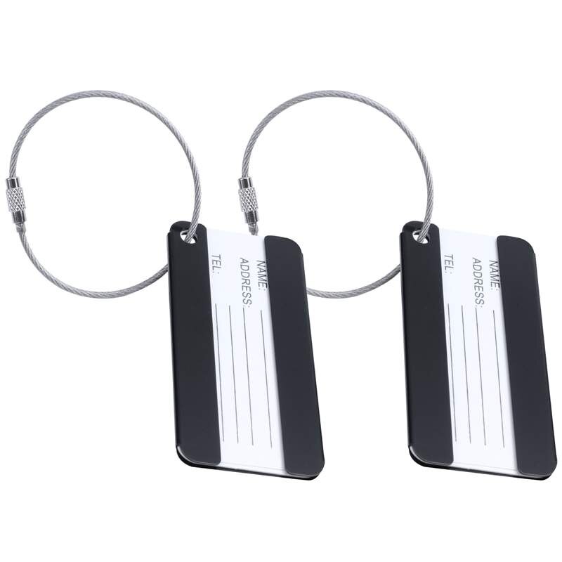 Travel Insurance Suitcase Bag Luggage Tag Metal Of... – Vicedeal