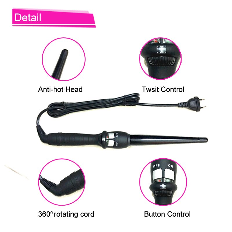 Besteden peer roller cone cone curling ferro-elekt... – Grandado