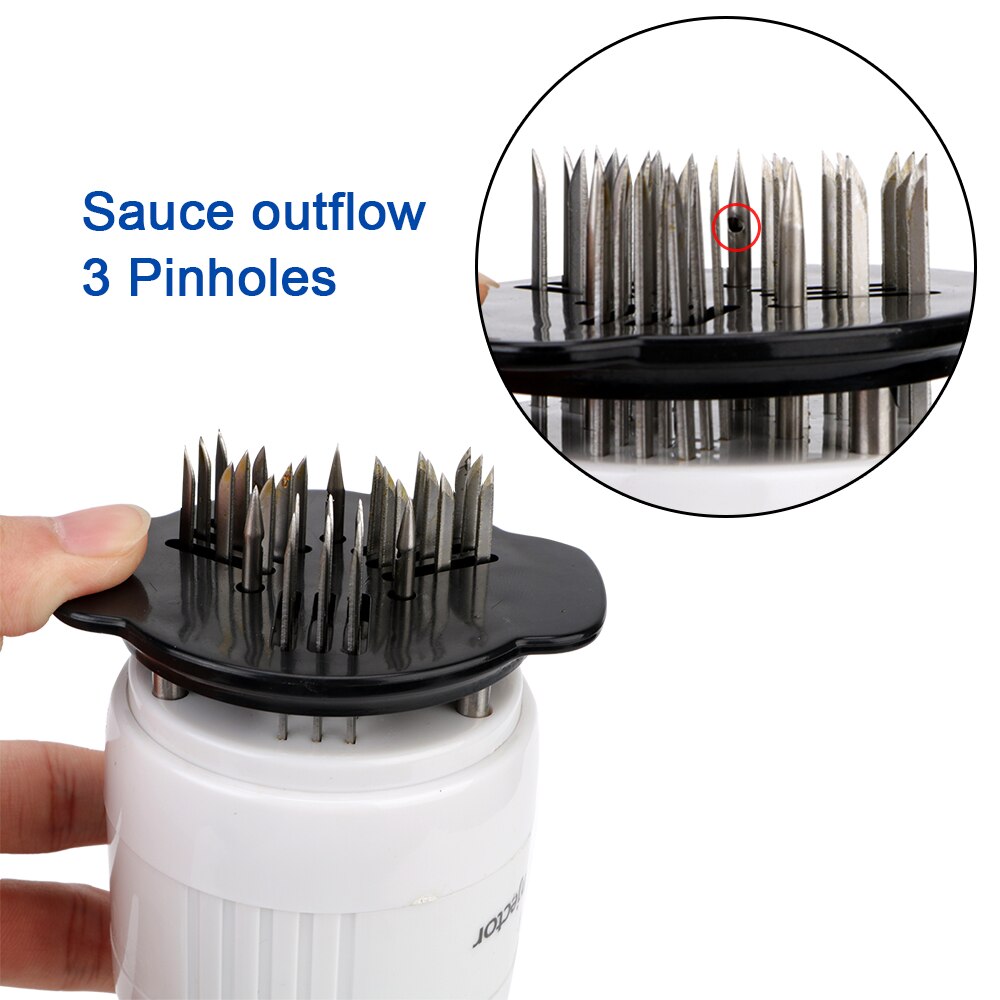 With Stainless Steel Needle 2 In 1 Marinade Inject... – Grandado