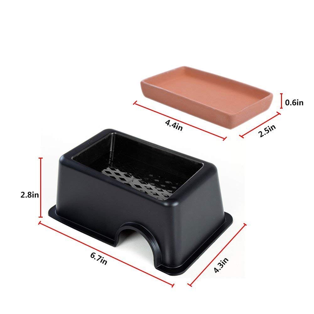 Reptile Hideout Box Humidifier Caves Water Supply ... – Grandado