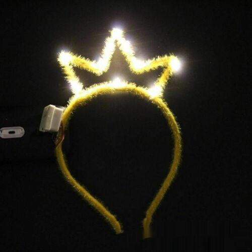 LED Glow Light Tiara Crown Head wear Royal Princes... – Grandado