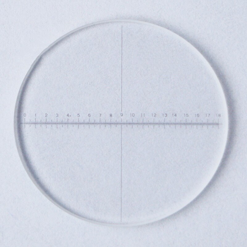 DIV 0.1 mm Eyepiece Micrometer for Microscope Ocul... – Grandado