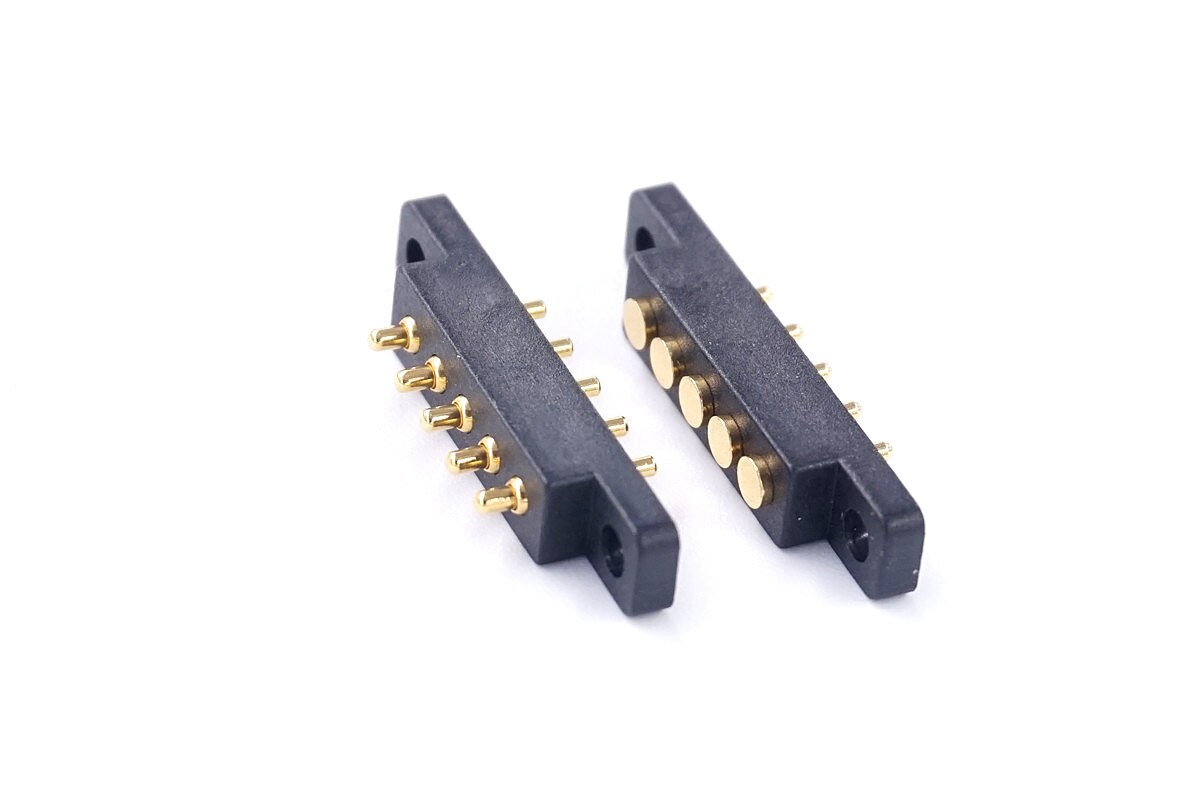 POGO PIN Spring Pin Connector 5P 2.54 Mm Male and ... – Grandado