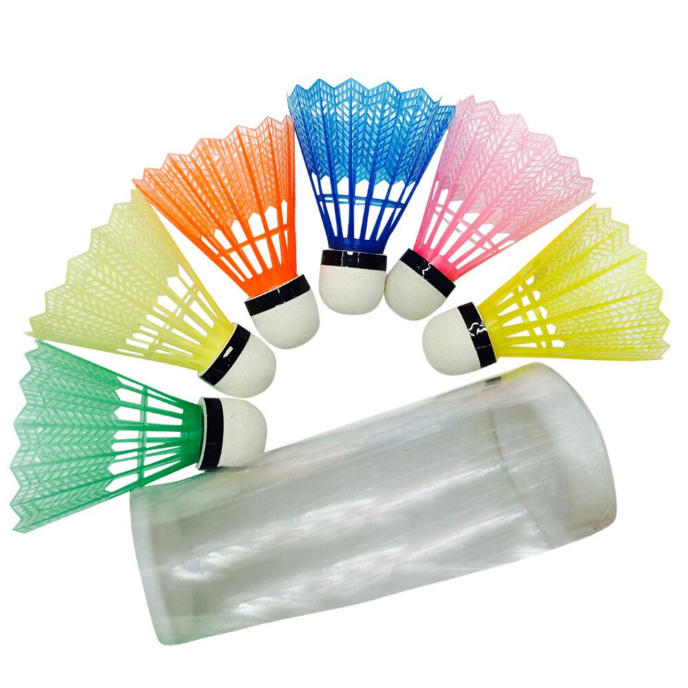 6 pcs Training Exercise Nylon Shuttlecocks Badmint... – Grandado