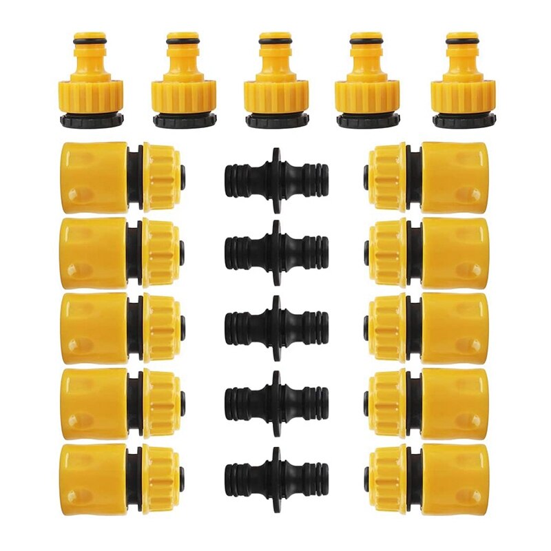 20 Pcs Tuinslang Connector Set, Connector Slang En... – Vicedeal