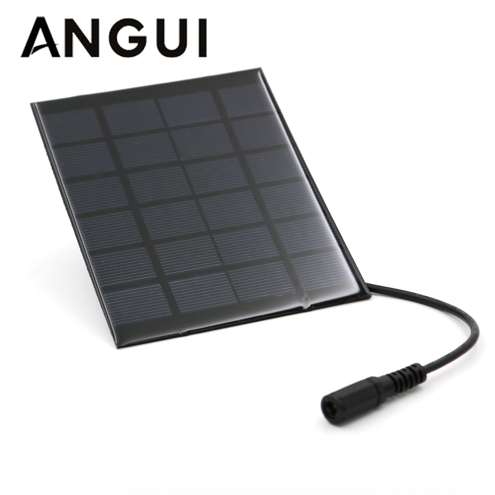 2 3 4.5 6 10 W 6V Solar Panel Portable Transparent... – Vicedeal