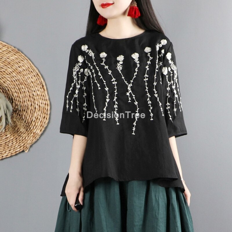 traditional chinese clothes for women chiffon blou... – Vicedeal