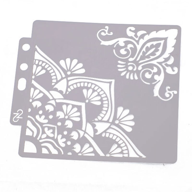 Flower Pattern Stencils For Wall Painting Scrapboo... – Grandado