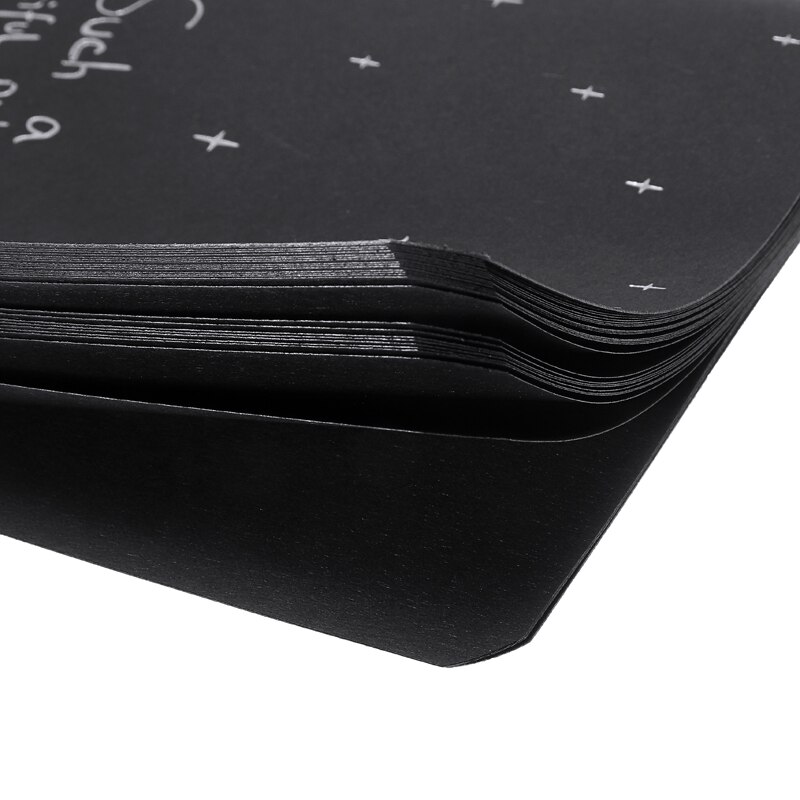 1pc Sketchbook Blank Black Paper Notebook 30 Sheet... – Grandado