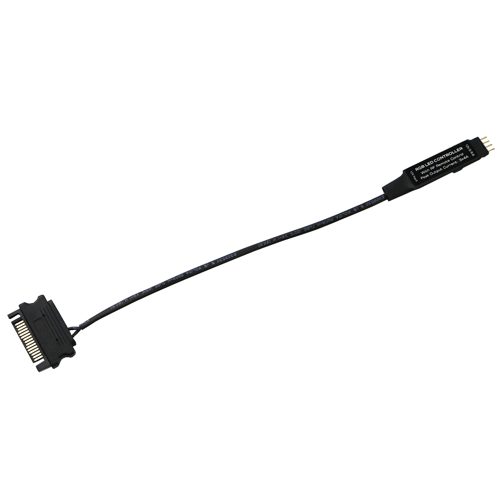 DC12V SATA RGB Controller 17 keys MINI RF Afstands... – Vicedeal