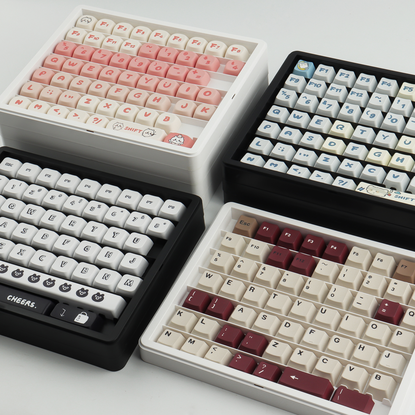 keycaps set Cherry Profile Keycaps Storage Case St... – Vicedeal