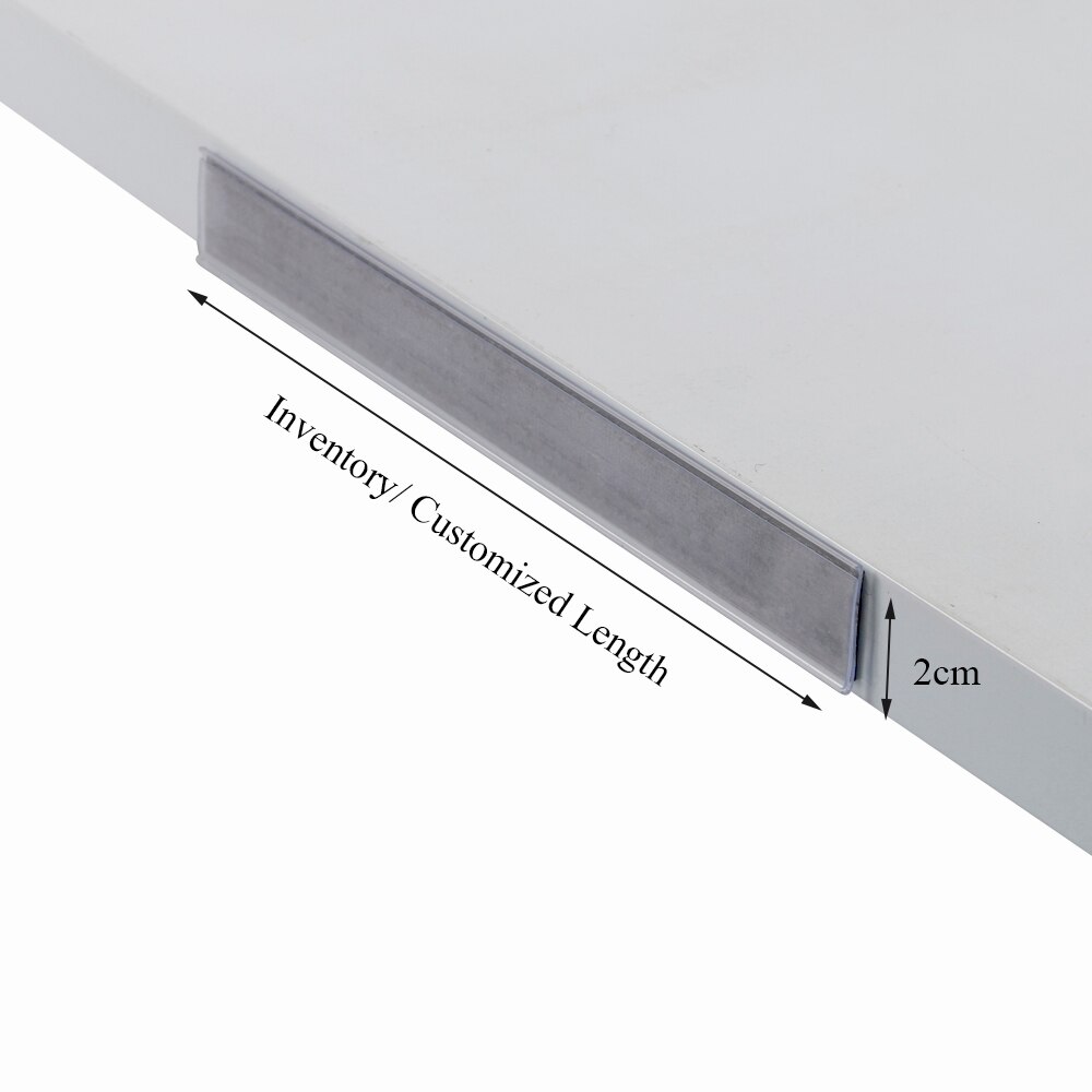 2X20Cm Plastic Teken Label Houder Magnetische Plan... – Vicedeal