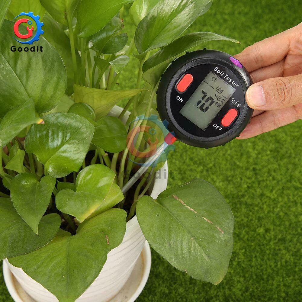3 4 5 in 1 CL2 Soil Ph Meter Soil Tester PH Moistu... – Grandado