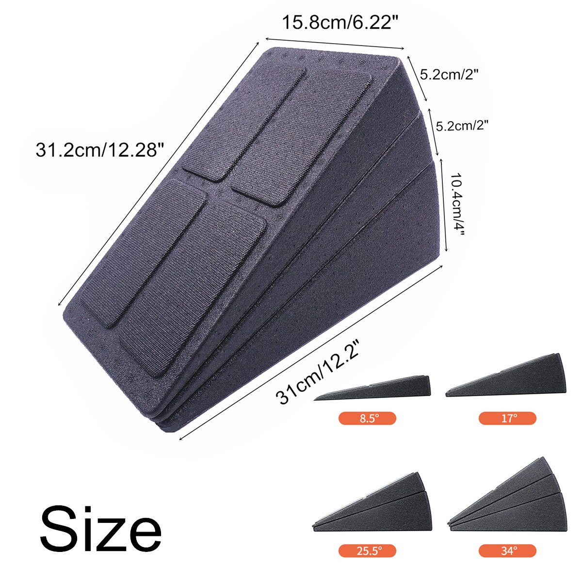 3 in 1 Squat Wedge Height Adjustable Calf Foot Str... – Vicedeal