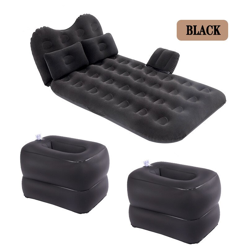 Cama inflable con de onda para coche, colchón de v... – Vicedeal