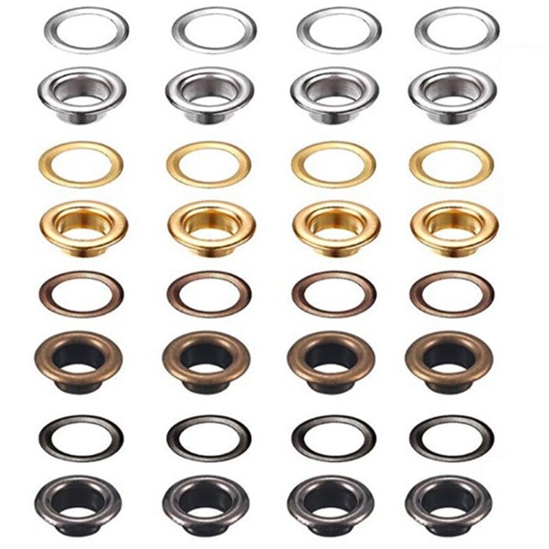 -200 Set 6 Mm Metalen Ringetjes Oogjes Kit Met Een... – Grandado