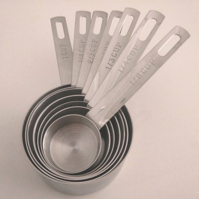 MIU France 7-Piece Stainless Steel Measuring Cup S... – Grandado MIU France 7-Piece Stainless Steel Measuring Cup S... – Grandado