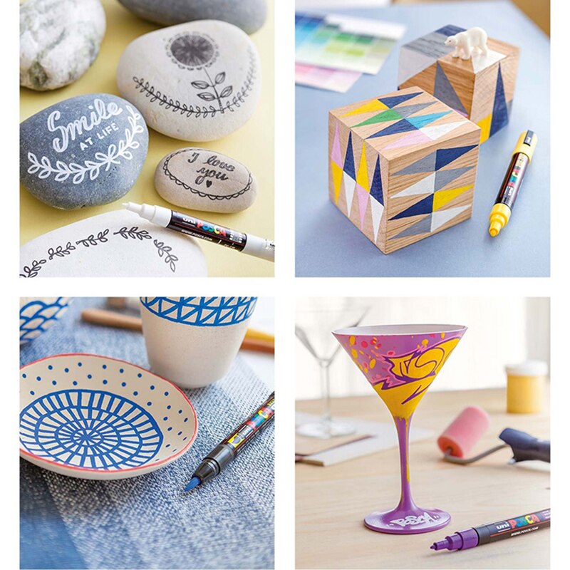 15 colors / set of Uni Posca PC-3M paint marker ad... – Grandado