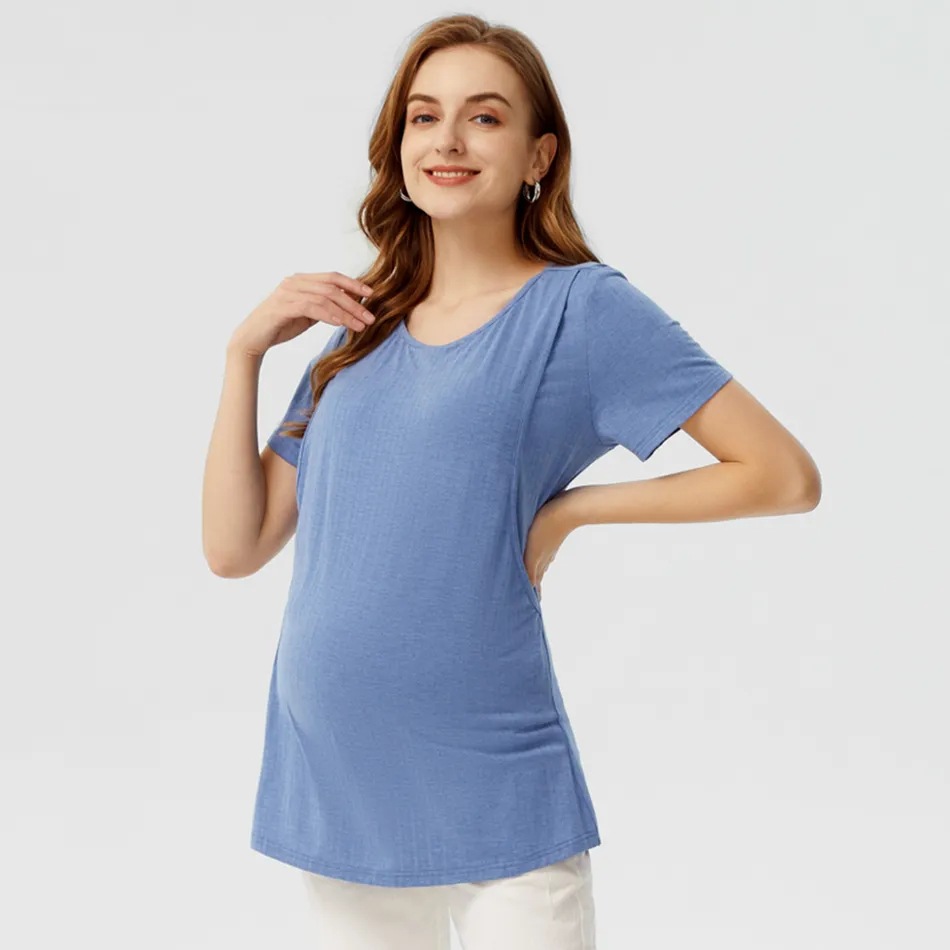 Casual Womens Summer Tee Pregnant Maternity Clothe... – Grandado