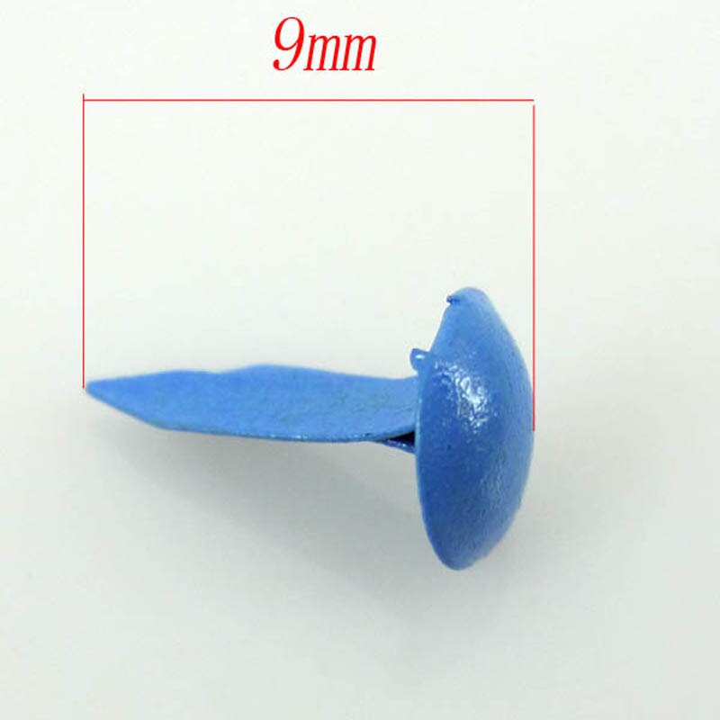 500Pcs Blue Pastel Metal Brads Craft Scrapbooking ... – Grandado