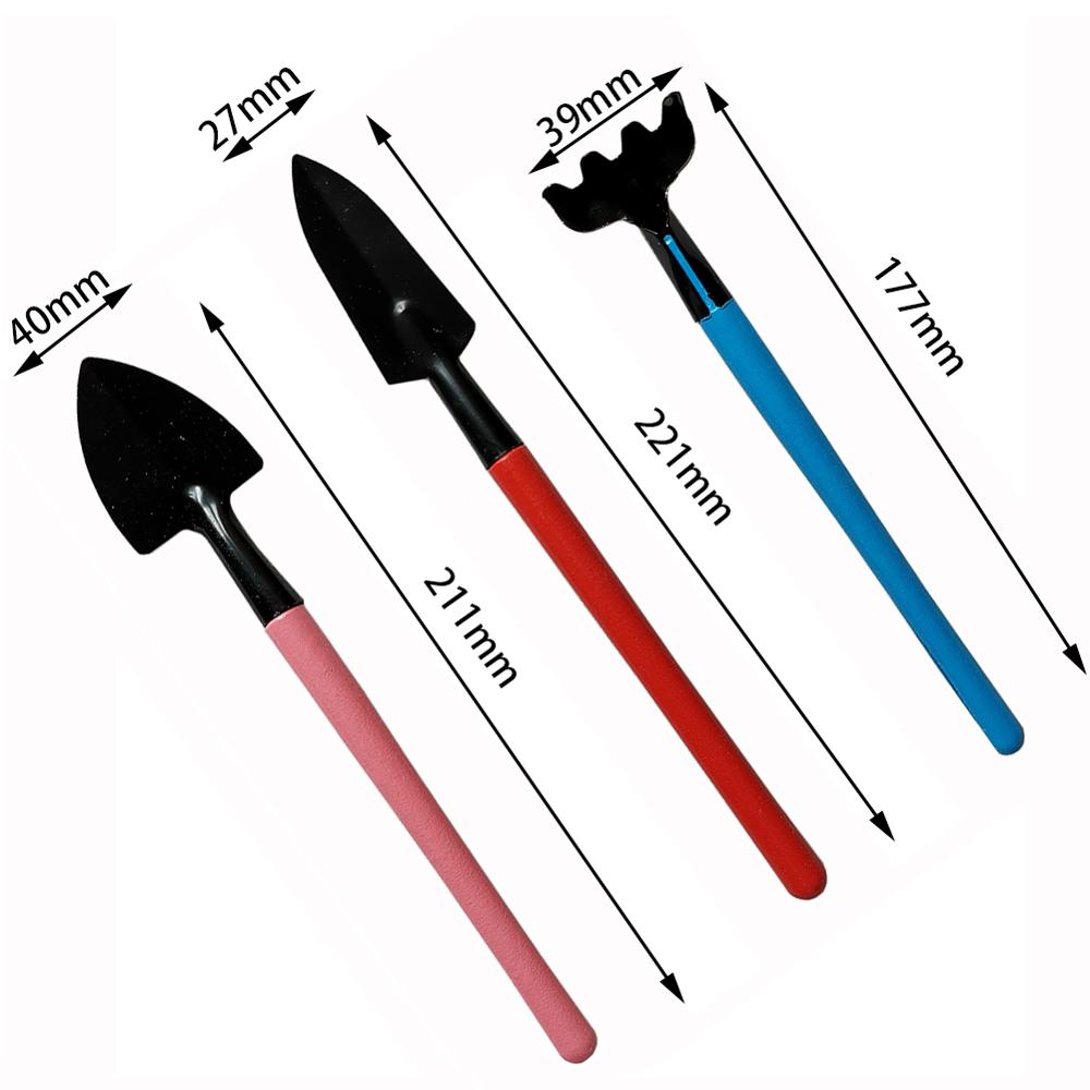 1 Set Colorful Gardening Tool Small Shovel Rake Sp... – Grandado