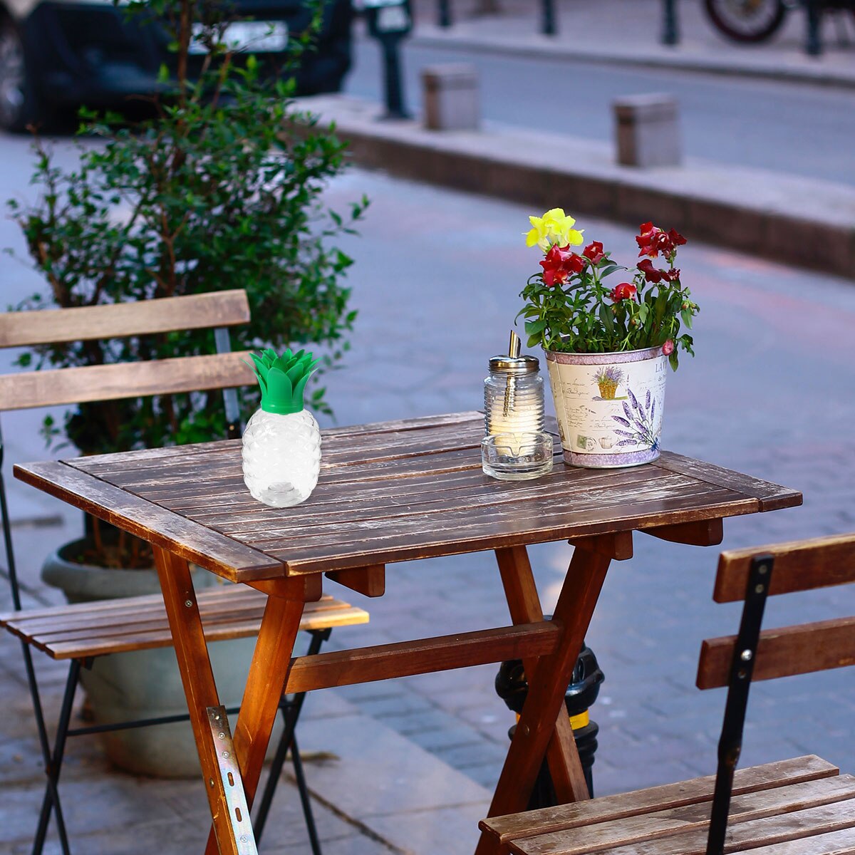 2Pcs 500Ml Ananas Vorm Drinken Cups Transparante P... – Grandado