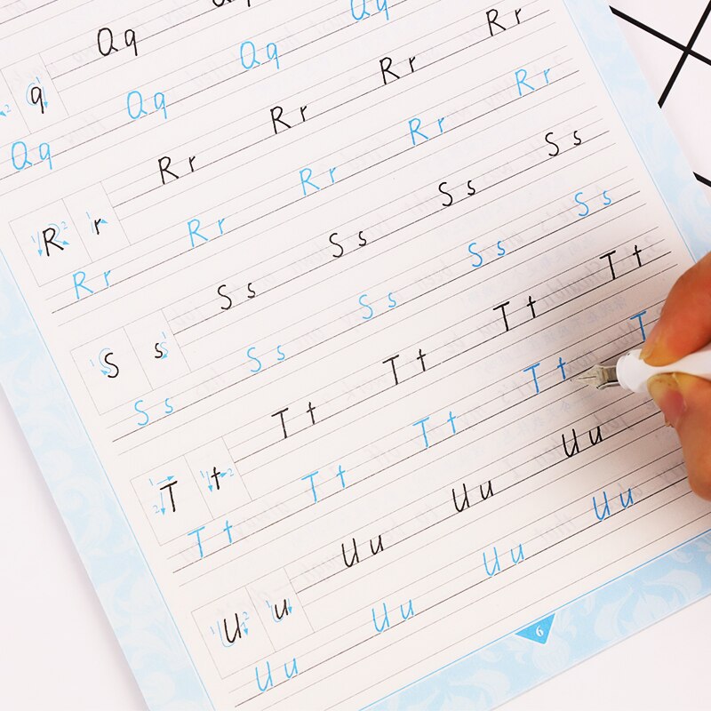 2 English Writing Books Training Calligraphy for K... – Vicedeal